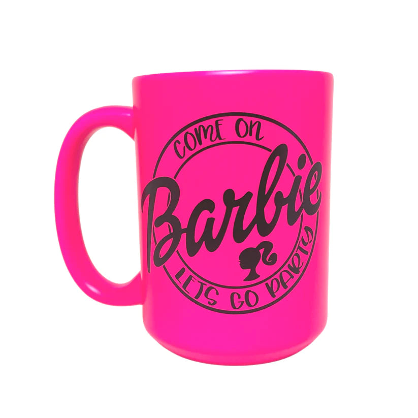 Barbie - Neon Pink Mug – Ciao Bella
